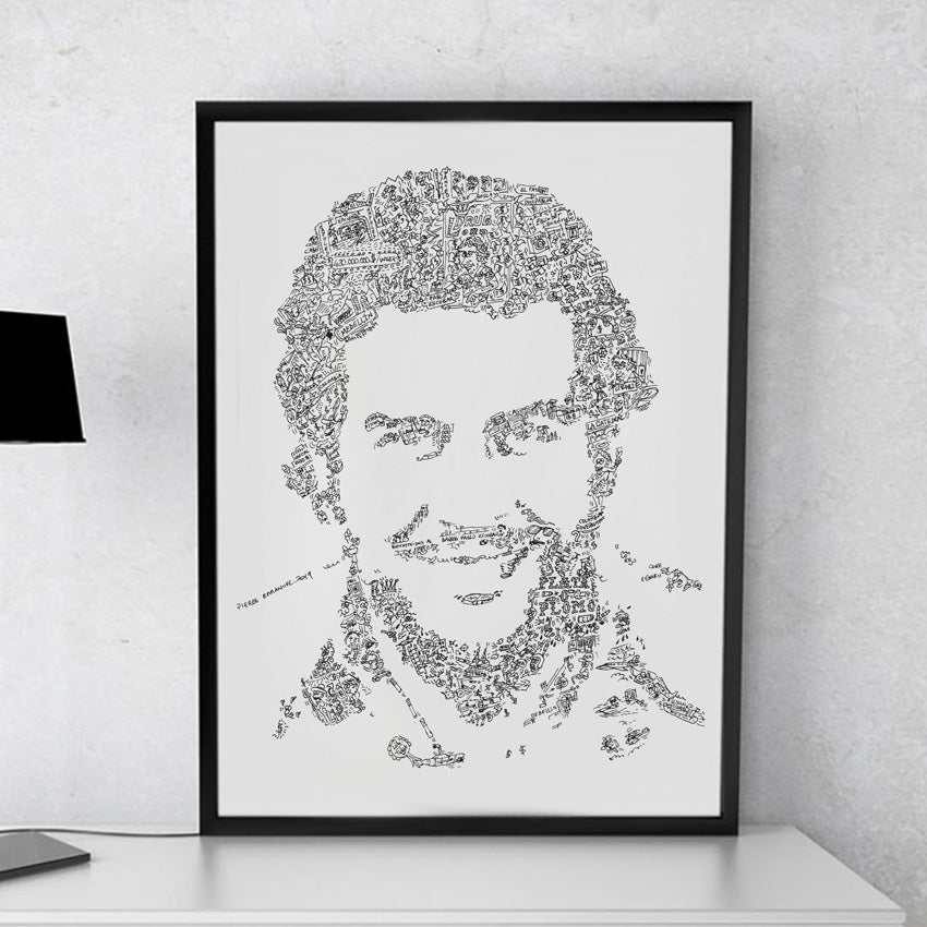 9 Pablo escobar fun facts with doodle drawings – drawinside