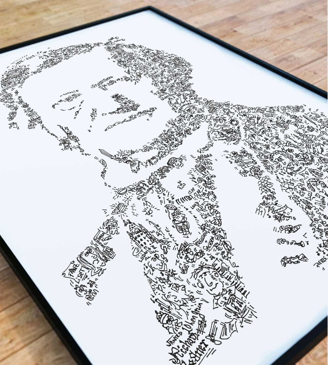 Richard Wagner short biography portrait draw my life – drawinside