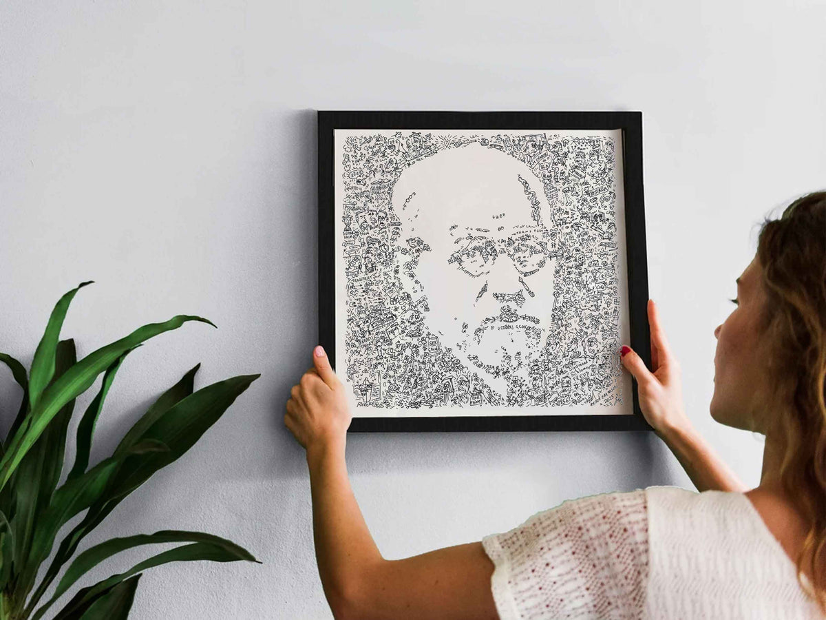 Sigmund Freud poster – drawinside
